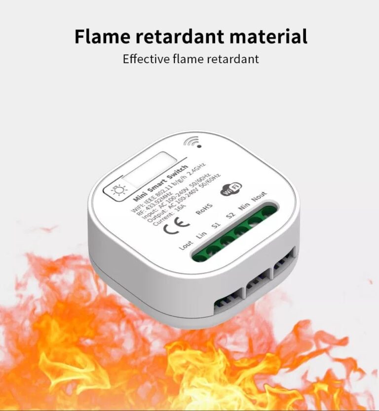 TUYA (WiFi+RF433) Wireless Wall Switch 16A