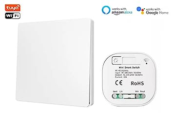 TUYA (WiFi+RF433) Wireless Wall Switch 16A