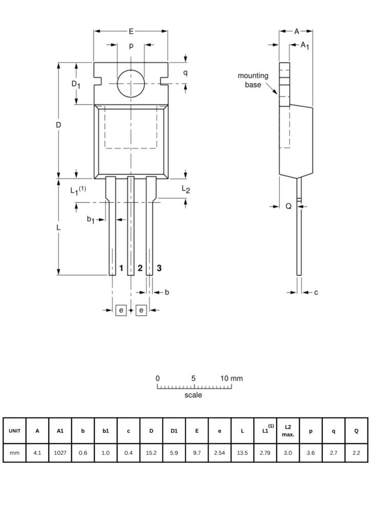 BT139-800E TRIAC, 16A 800V, TO-220 Package- Pack of 5